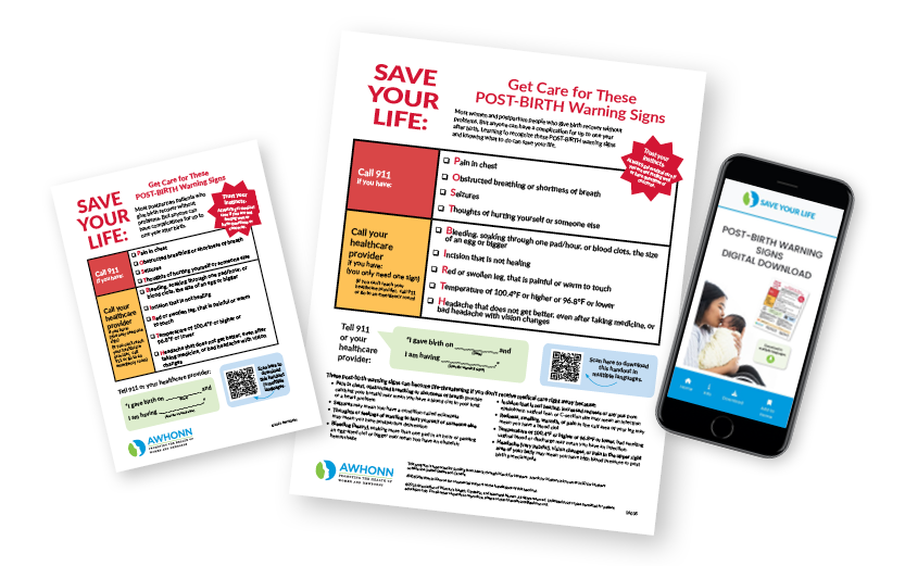 POST BIRTH Warning Signs Education Program AWHONN Maternal Safety